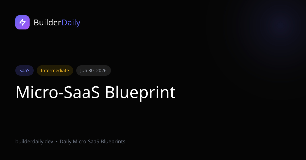 EcoByte Dashboard Blueprint: Next.js 14 | BuilderDaily